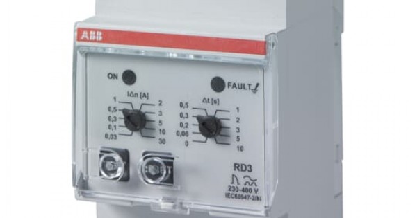 RD3 (Kaçak akım rölesi (230V-400V) / (0-10sn.) / (30mA-30A ...