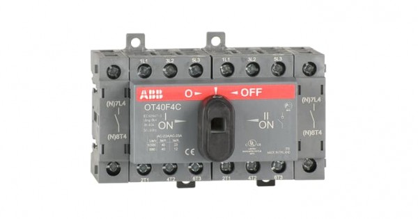 OT40F4C (40A, 4 kutup EL İLE KUMANDALI TRANSFER ŞALTERİ) - 1SCA104934R1001